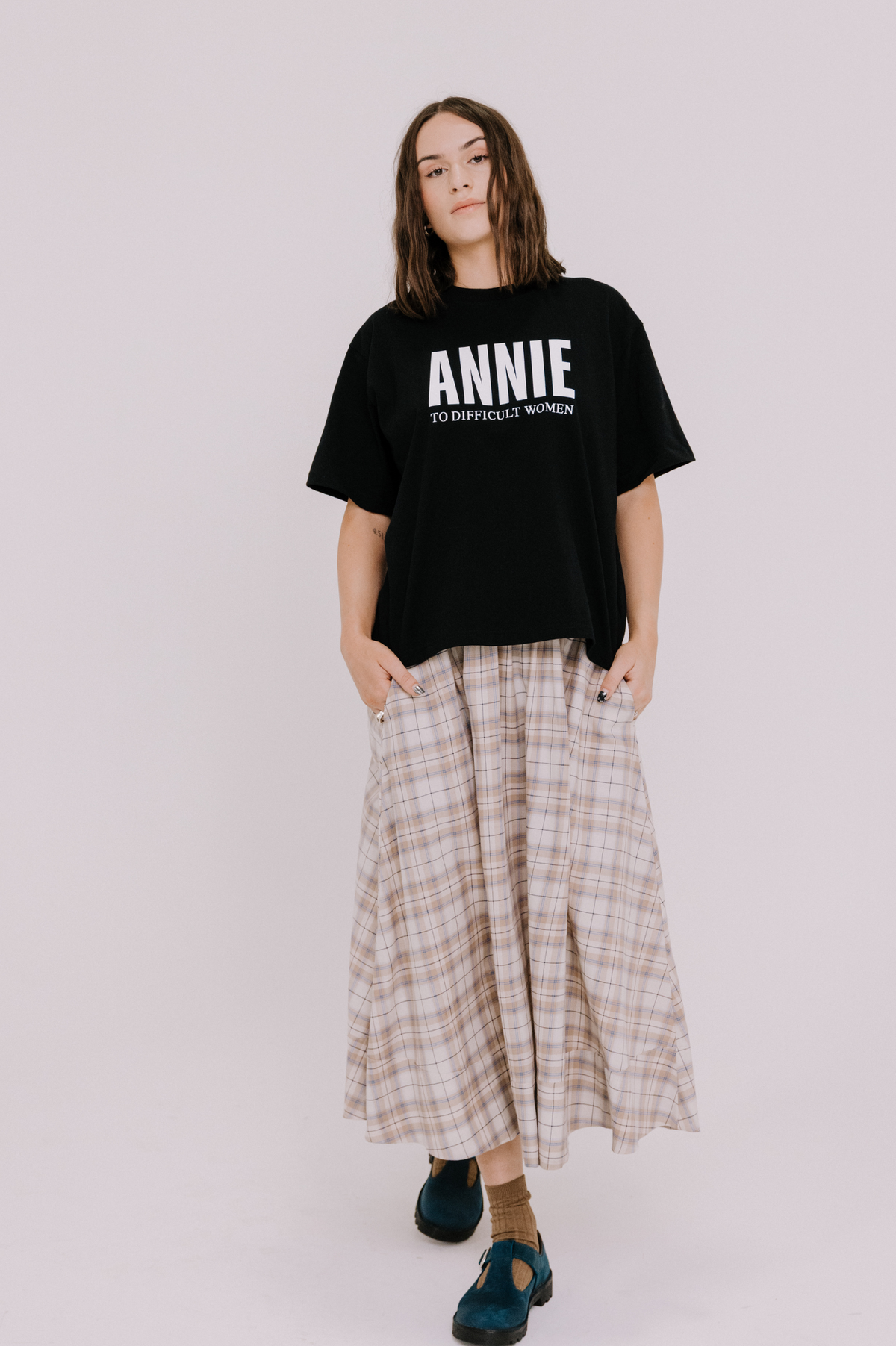 Shop NZ Made Annie - Blake Skirt - Plaid Online | Found Store | Found Store
