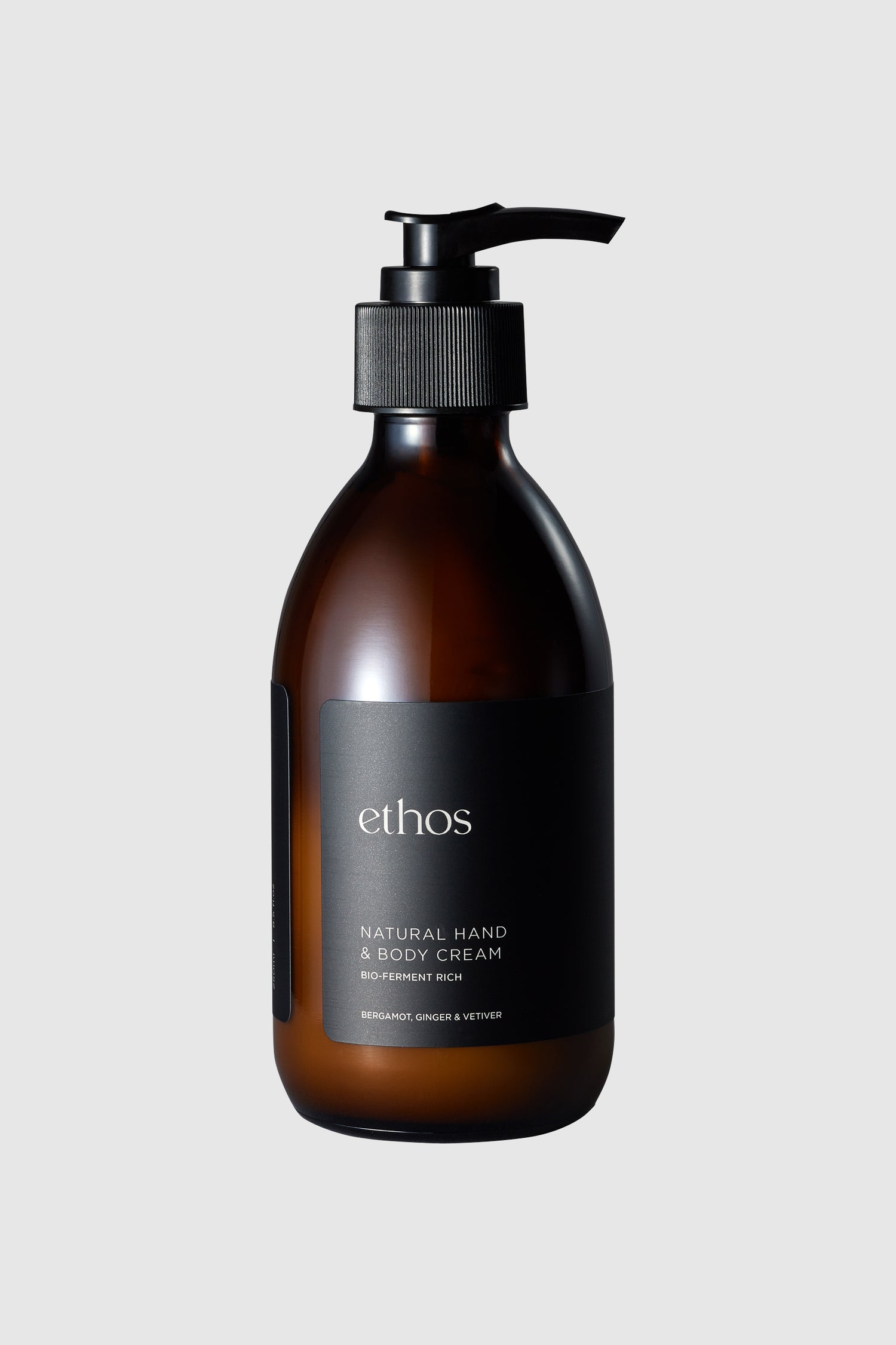 Shop Ethos - Black Label Natural Hand and Body Cream - Bergamot Ginger ...